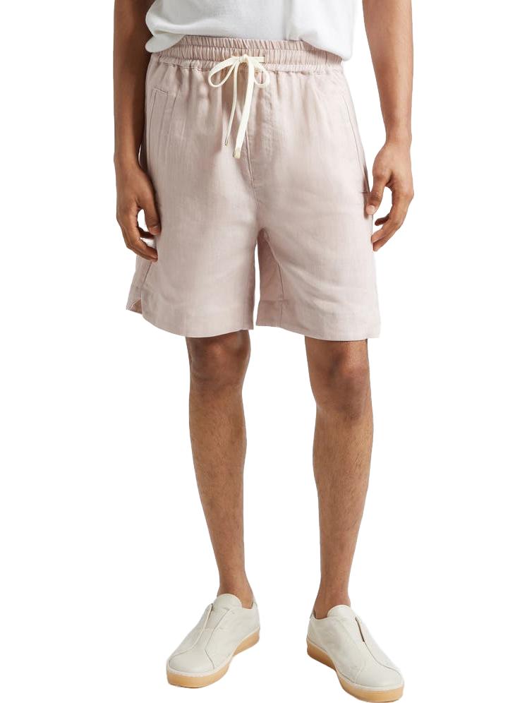 ELEVENTY Linen Drawstring Shorts